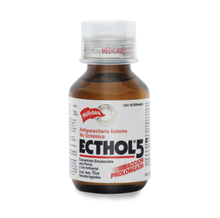 Antiparasitario Externo Ecthol 5 – 70ml - Maxscotas Petshop